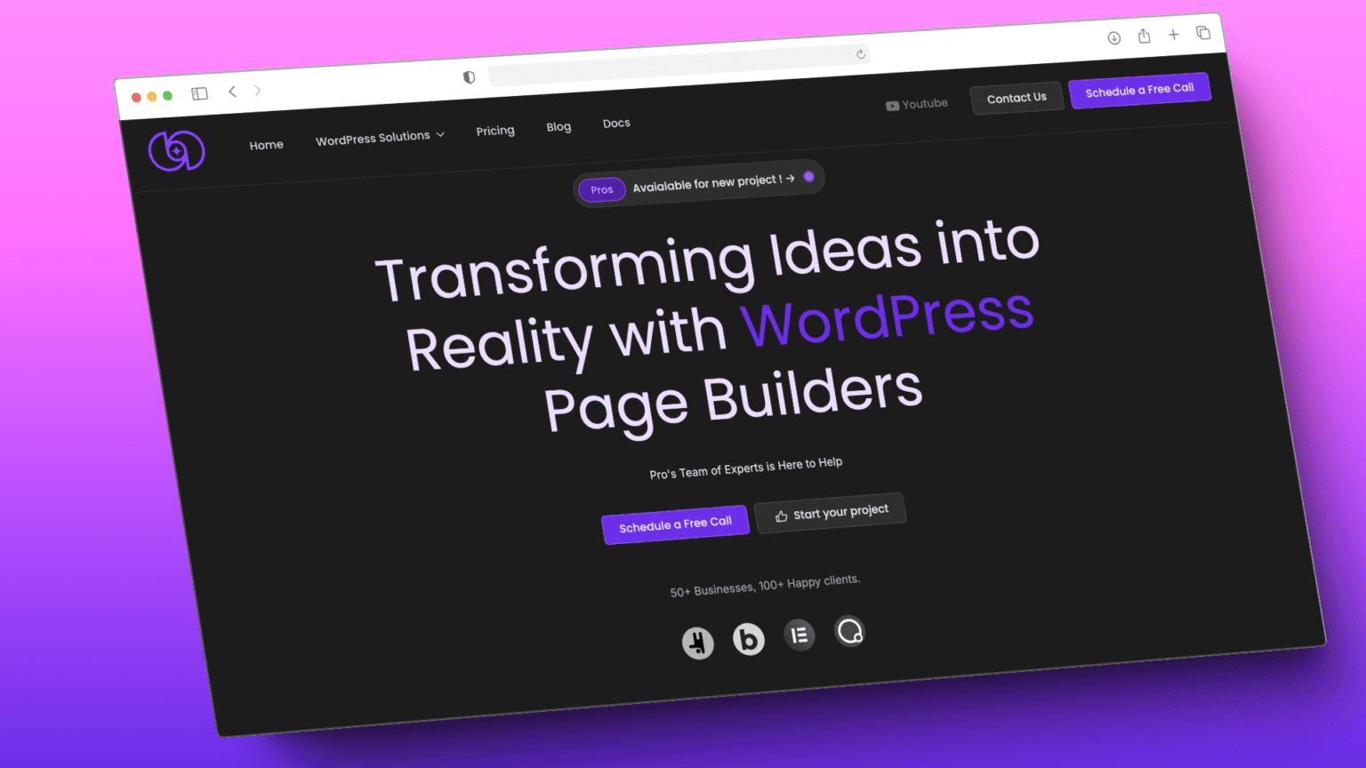 BreakUi - All in one Breakdance Builder template collection.